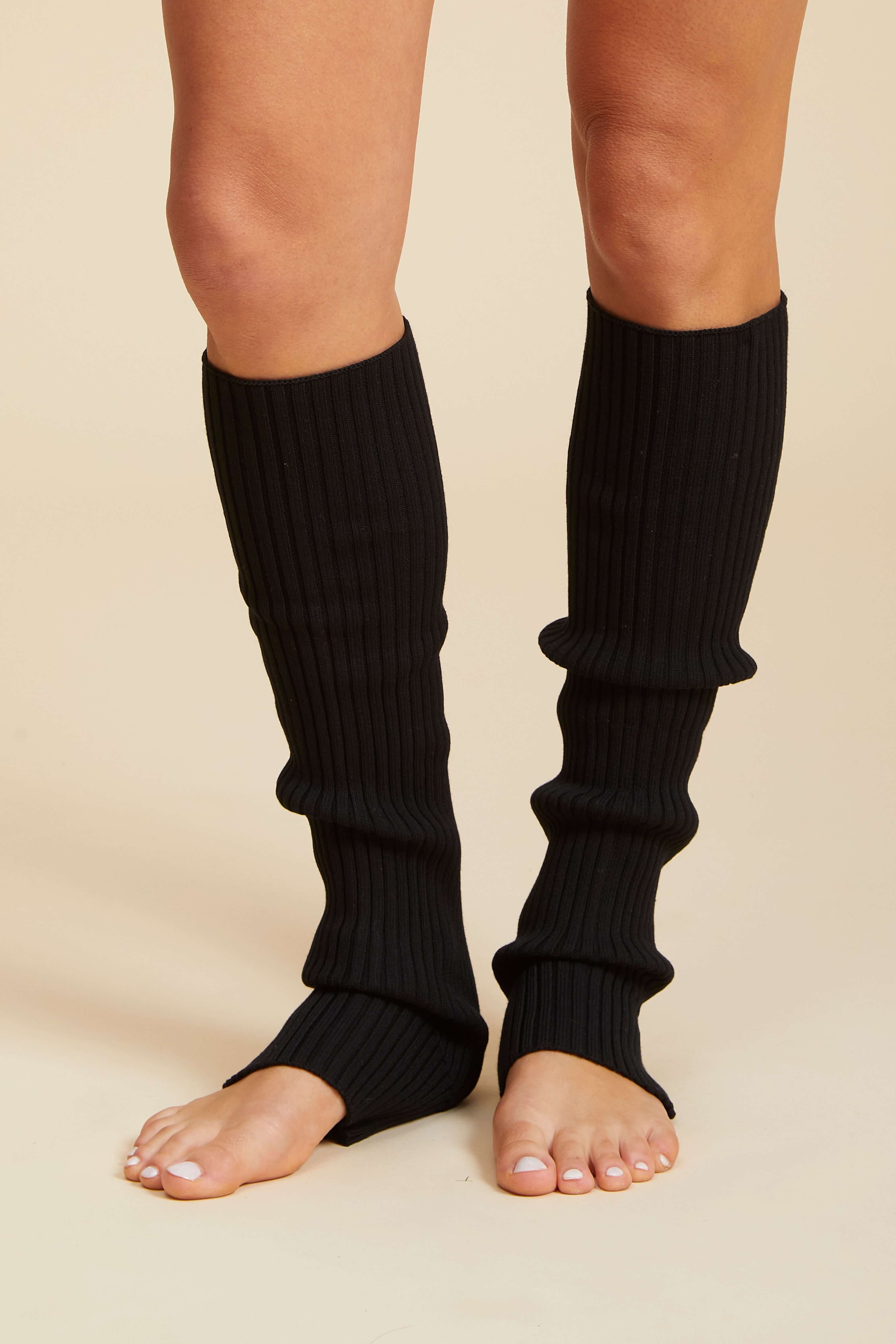 Chic Micro Rib Leg Warmers - Must-Have Accessory
